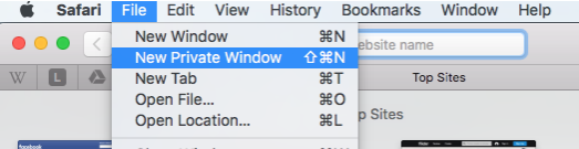How to Use an Incognito Window – Peek Pro